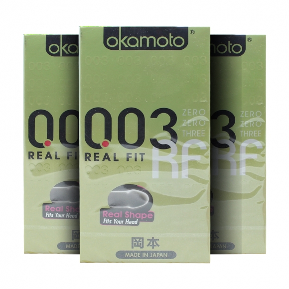 3 Boxes OKAMOTO 003 REAL FIT CONDOM 6'S PACK | Malaysia online Condom ...