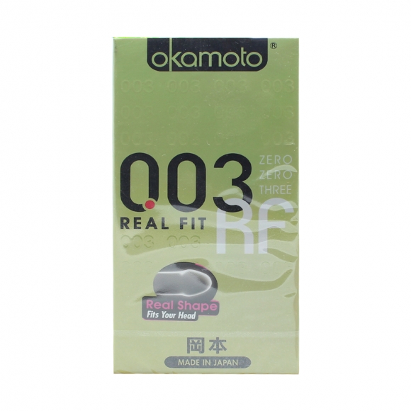 OKAMOTO 003 REAL FIT CONDOM 6'S PACK | Malaysia online Condom / Kondom ...