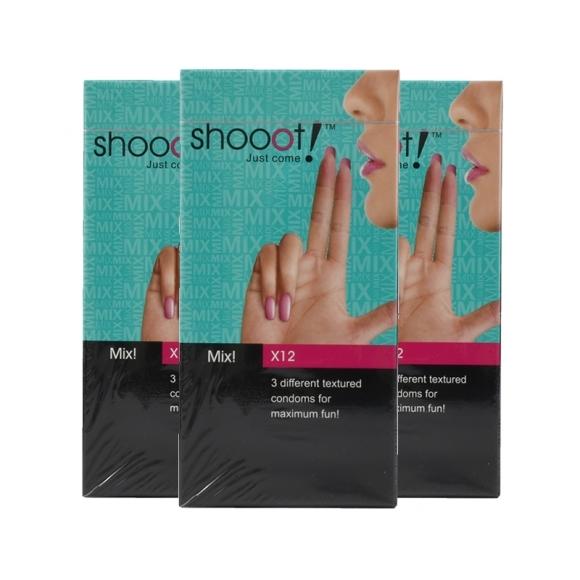 3 boxes SHOOOT MIX! Condom / Kondom 12's | Malaysia online Condom ...