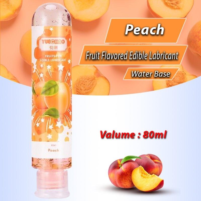 Fruit Flavor Edible Water Based Oral Enhancement Body Lubricant Lube ...